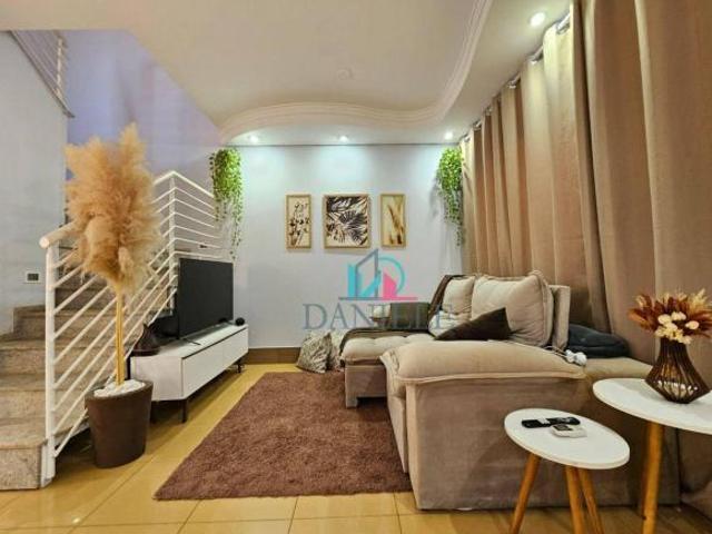 Casa de Condomínio para venda em Jardim Santa Angelina de 101.00m² com 3 Quartos, 1 Suite e 4 Garage