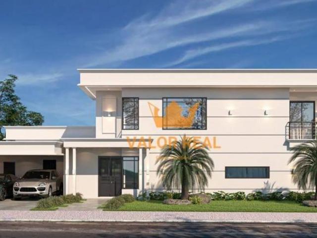 Casa de Condomínio para venda em Jardim Santa Teresa de 300.00m² com 4 Quartos, 4 Suites e 4 Garagen
