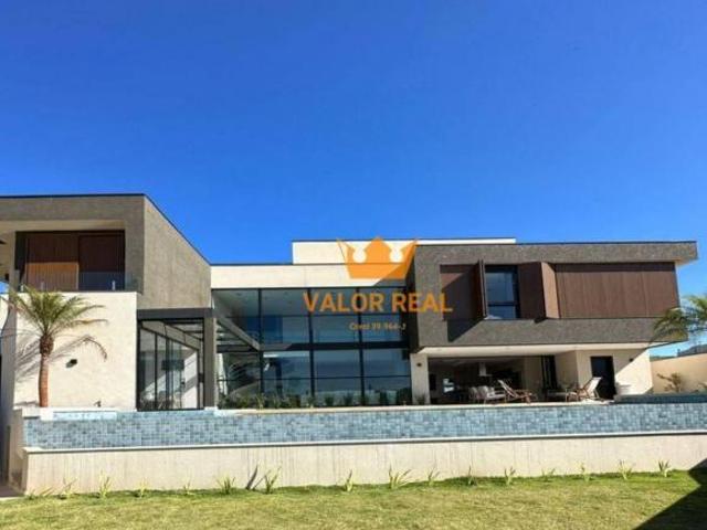 Casa de Condomínio para venda em Jardim Santa Teresa de 470.00m² com 5 Quartos, 5 Suites e 6 Garagen