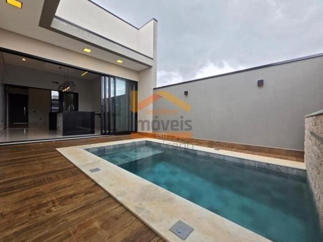 Casa de Condomínio para venda em Jardim Recanto Das Águas de 176.70m² com 3 Quartos, 3 Suites e 4 Ga