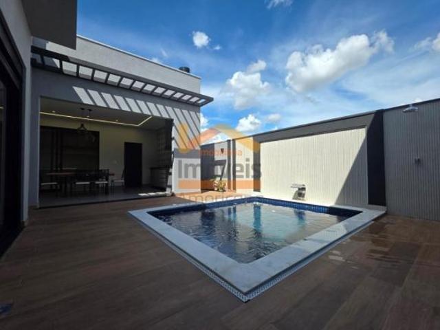 Casa de Condomínio para venda em Jardim Recanto Das Águas de 180.00m² com 3 Quartos, 3 Suites e 4 Ga