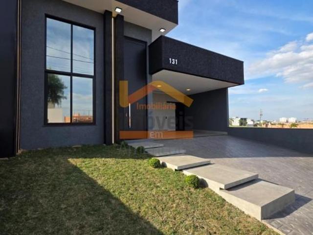 Casa de Condomínio para venda em Jardim Recanto Das Águas de 200.00m² com 3 Quartos, 3 Suites e 4 Ga