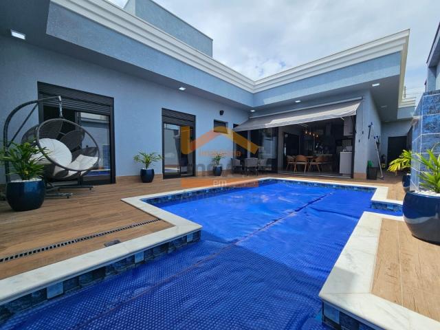 Casa de Condomínio para venda em Jardim Recanto Das Águas em Nova Odessa São Paulo de 199.00m² com 3 Quartos, 1 Suíte e 2 Garagens