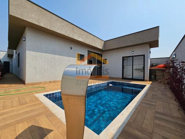Casa de Condomínio para venda em Jardim Recanto Das Águas em Nova Odessa São Paulo de 204.00m² com 3 Quartos, 3 Suítes e 4 Garagens