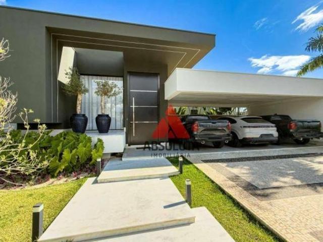 Casa de Condomínio para venda em Jardim Residencial Fibra de 380.00m² com 4 Quartos, 4 Suites e 6 Ga