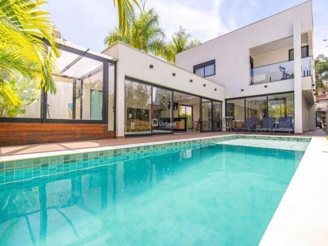 Casa de Condomínio para venda em Jardim Rio Das Pedras de 444.00m² com 4 Quartos, 4 Suites e 4 Garag