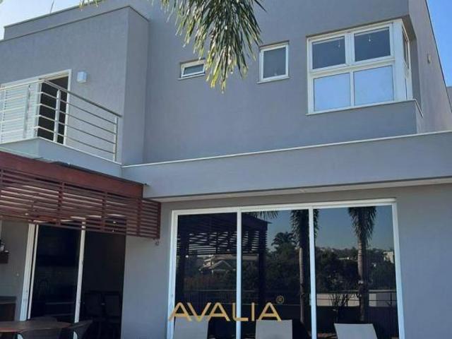 Casa de Condomínio para venda em Jardim Vila Paradiso de 355.85m² com 1 Quarto, 5 Suites e 4 Garagen