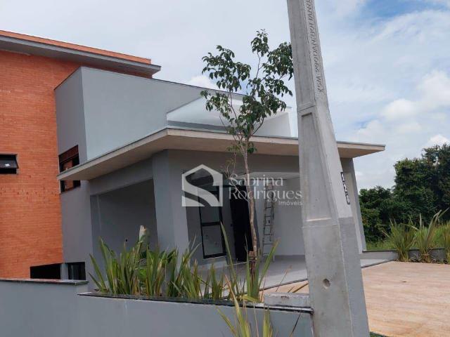 Casa de Condomínio para venda em Loteamento Park Gran Reserve em Indaiatuba São Paulo de 208.00m² com 3 Quartos, 2 Suítes e 4 Garagens