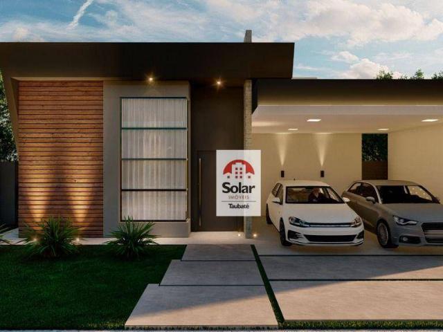 Casa de Condomínio para venda em Loteamento Residencial Fazenda Casa Grande em Taubaté São Paulo de 164.00m² com 3 Quartos, 3 Suítes e 4 Garagens
