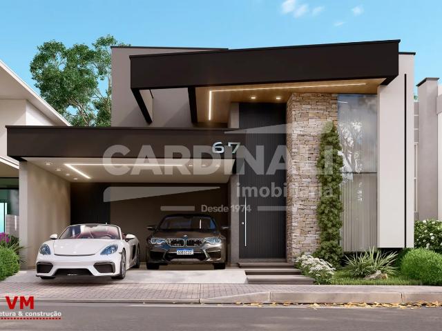 Casa de Condomínio para venda em Loteamento Santa Maria Do Leme em São Carlos São Paulo de 168.00m² com 3 Quartos, 2 Suítes e 2 Garagens