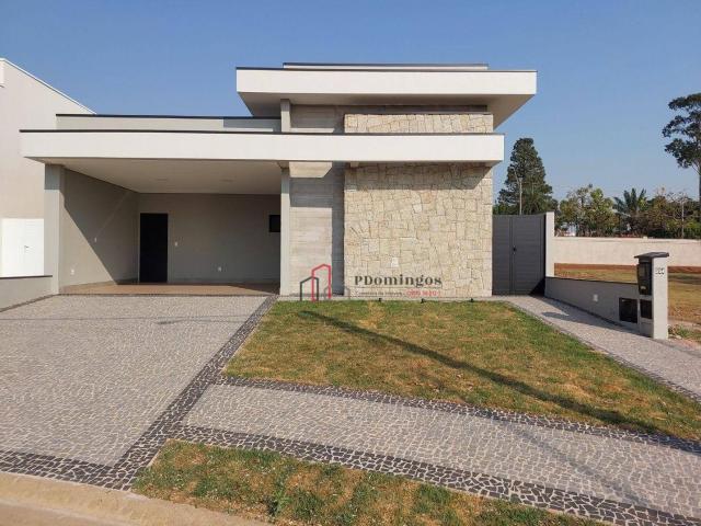 Casa de Condomínio para venda em Morumbi em Paulínia São Paulo de 216.00m² com 3 Quartos, 3 Suítes e 4 Garagens
