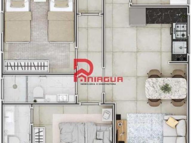 Casa de Condomínio para venda em Ocian de 40.00m² com 2 Quartos e 1 Garagem