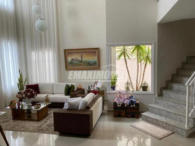 Casa de Condomínio para venda em Parque Campolim de 301.00m² com 3 Quartos, 3 Suites e 4 Garagens