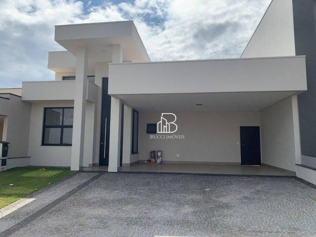 Casa de Condomínio para venda em Parque Brasil 500 em Paulínia São Paulo de 191.00m² com 3 Quartos, 3 Suítes e 2 Garagens