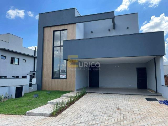 Casa de Condomínio para venda em Parque Brasil 500 em Paulínia São Paulo de 215.73m² com 3 Quartos, 3 Suítes e 4 Garagens