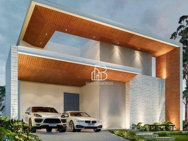 Casa de Condomínio para venda em Parque Brasil 500 em Paulínia São Paulo de 211.00m² com 4 Quartos, 4 Suítes e 4 Garagens