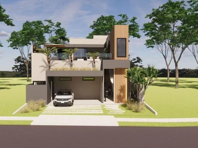 Casa de Condomínio para venda em Parque Brasil 500 em Paulínia São Paulo de 271.22m² com 3 Quartos, 3 Suítes e 4 Garagens