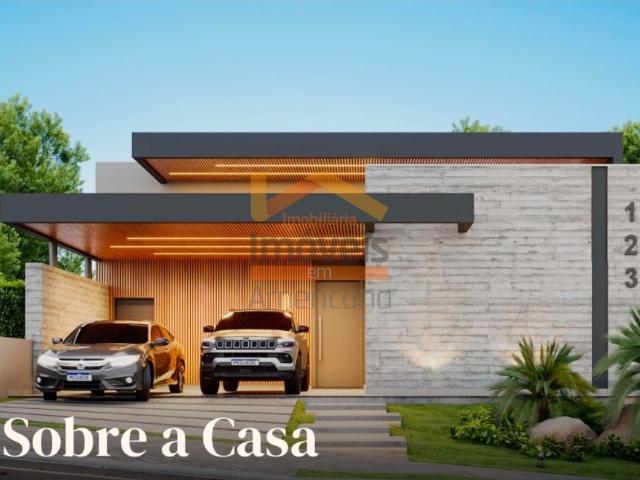 Casa de Condomínio para venda em Parque Fortaleza em Nova Odessa São Paulo de 232.00m² com 3 Quartos, 3 Suítes e 4 Garagens