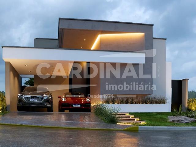 Casa de Condomínio para venda em Parque Residencial Damha em Araraquara São Paulo de 157.00m² com 3 Quartos, 3 Suítes e 4 Garagens