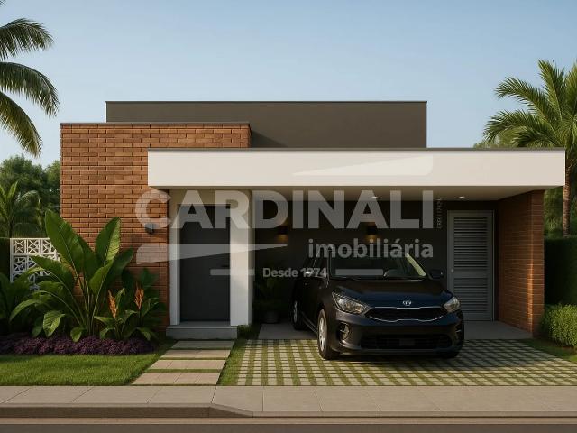 Casa de Condomínio para venda em Parque Residencial Damha em Araraquara São Paulo de 158.00m² com 3 Quartos, 3 Suítes e 2 Garagens