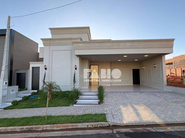 Casa de Condomínio para venda em Quinta Do Lago Lac Léman em São José Do Rio Preto São Paulo de 185.00m² com 3 Quartos, 3 Suítes e 4 Garagens