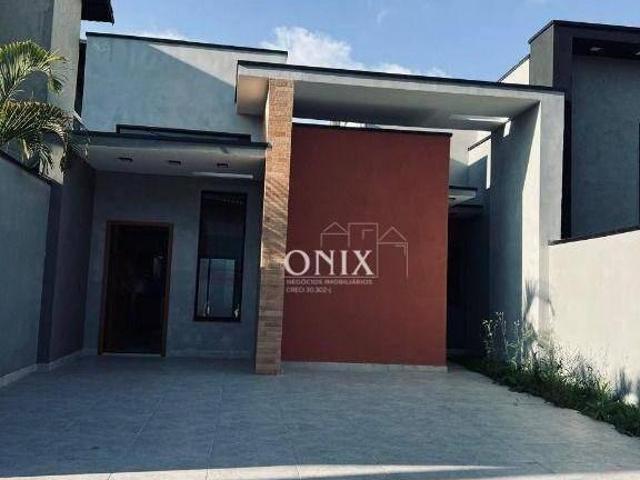 Casa de Condomínio para venda em Real Park Tietê Jundiapeba de 75.00m² com 3 Quartos, 1 Suite e 2 Ga