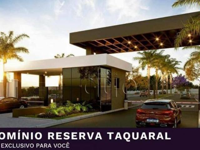 Casa de Condomínio para venda em Reserva Taquaral de 67.00m² com 3 Quartos, 1 Suite e 2 Garagens