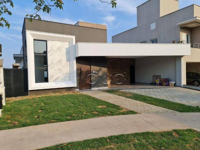 Casa de Condomínio para venda em Loteamento Residencial E Comercial Villa D'aquila em Piracicaba São Paulo de 172.00m² com 3 Quartos, 3 Suítes e 4 Garagens