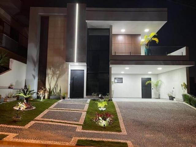 Casa de Condomínio para venda em Residencial Villa Do Sol de 285.00m² com 4 Quartos, 4 Suites e 4 Ga
