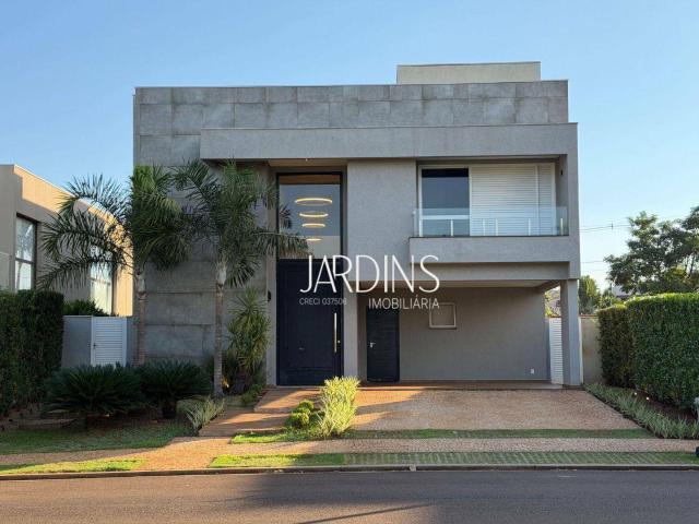 Casa de Condomínio para venda em Residencial E Empresarial Alphaville em Ribeirão Preto São Paulo de 374.00m² com 4 Quartos, 4 Suítes e 4 Garagens