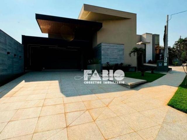 Casa de Condomínio para venda em Residencial Gaivota I de 249.00m² com 4 Quartos, 4 Suites e 6 Garag