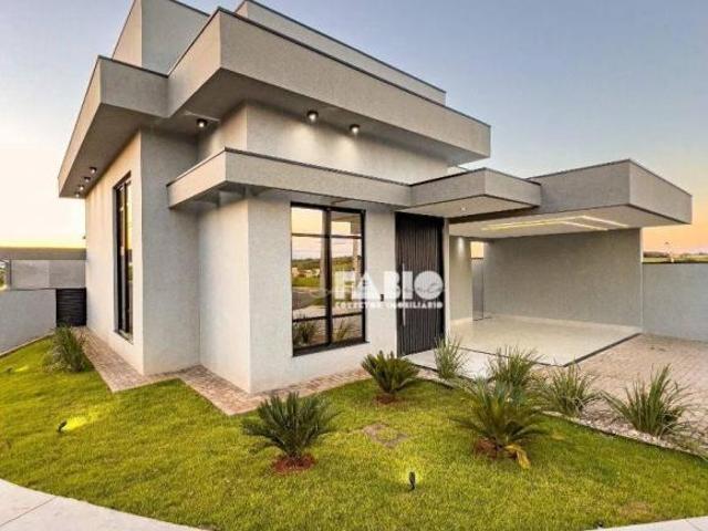 Casa de Condomínio para venda em Residencial Maria Julia de 149.00m² com 3 Quartos, 1 Suite e 4 Gara