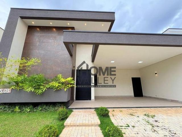 Casa de Condomínio para venda em Residencial Mont&apos  Alcino de 171.00m² com 3 Quartos, 3 Suites e 4 Ga