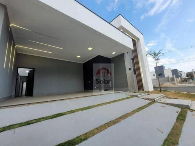 Casa de Condomínio para venda em Residencial Ouro Ville de 185.00m² com 3 Quartos, 1 Suite e 4 Garag