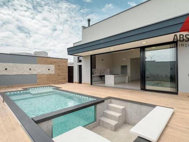 Casa de Condomínio para venda em Residencial Pau Brasil de 260.00m² com 3 Quartos, 3 Suites e 4 Gara