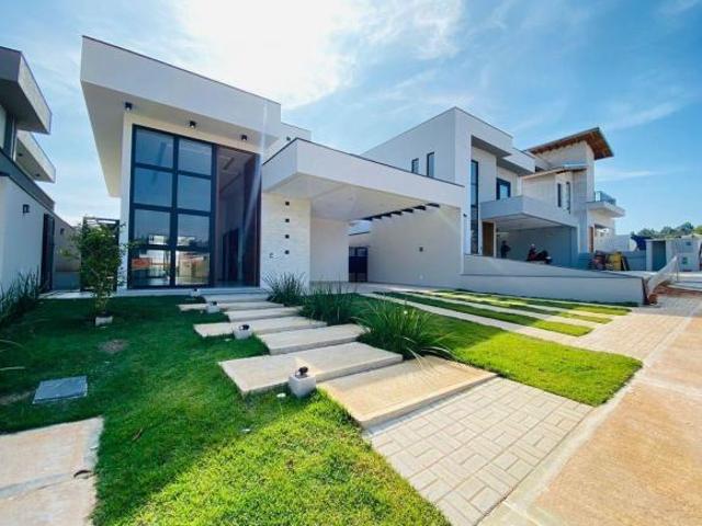 Casa de Condomínio para venda em Residencial Pecan de 175.00m² com 3 Quartos, 1 Suite e 4 Garagens