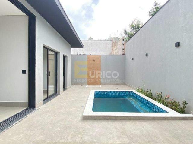 Casa de Condomínio para venda em Roncáglia em Valinhos São Paulo de 222.01m² com 3 Quartos, 3 Suítes e 4 Garagens