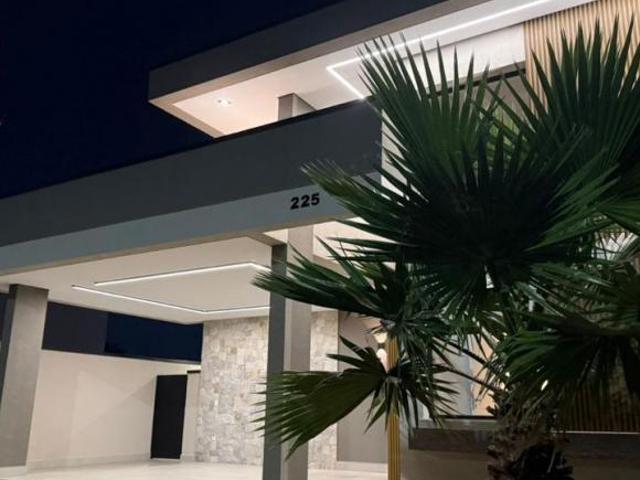 Casa de Condomínio para venda em Santorini Residencial Club de 205.00m² com 3 Quartos, 3 Suites e 4