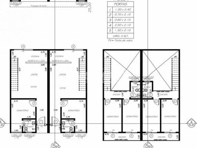 Casa de Condomínio para venda em Salto De Pirapora de 98.00m² com 3 Quartos e 2 Garagens