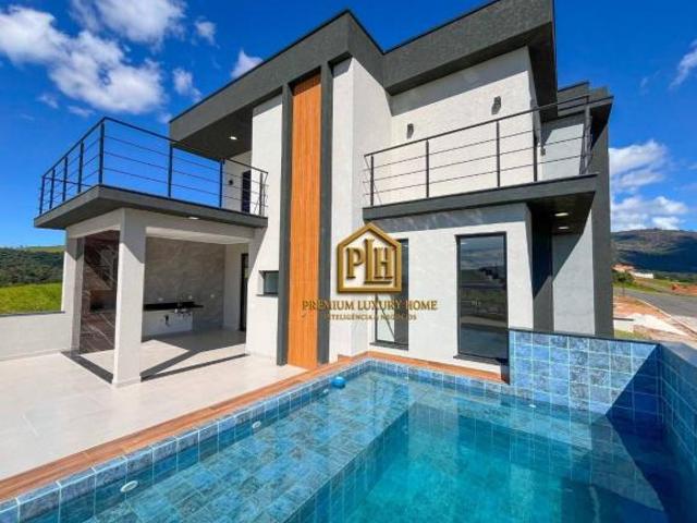 Casa de Esquina à Venda – Condomínio Portal Lamis – Atibaia/SP | 284 m² Construídos | 4 Suítes | Vis