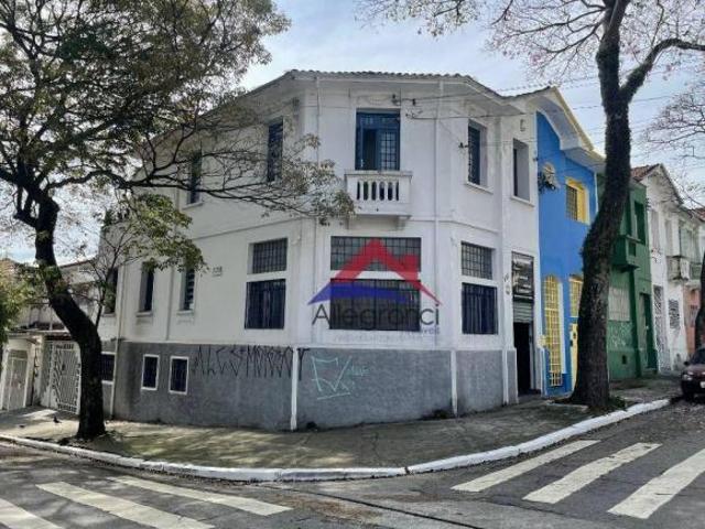 Casa de Esquina sobrado com 3 dormitórios ou 3 salas à venda, 250 m² Belém São Paulo/SP