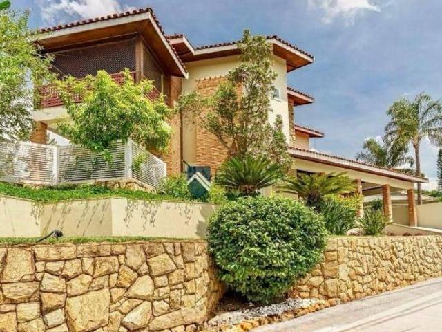 Casa de Luxo com 4 Dorms e Piscina no Condomínio Marambaia – Vinhedo/SP