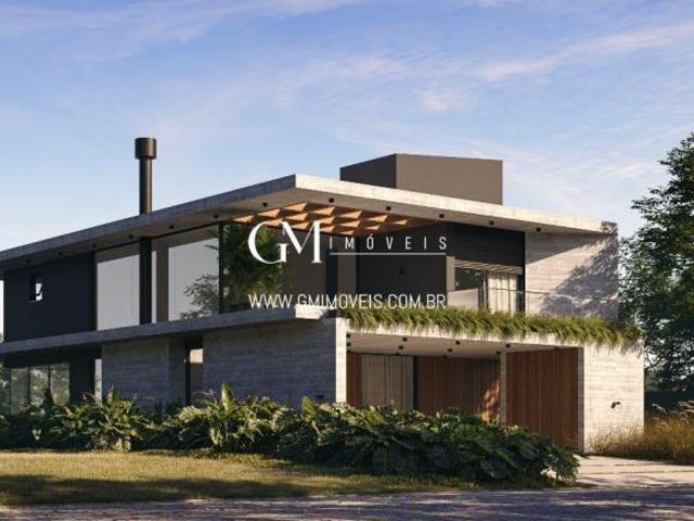 Casa de luxo com 4 suítes e piscina no Reserva das Águas em Torres RS