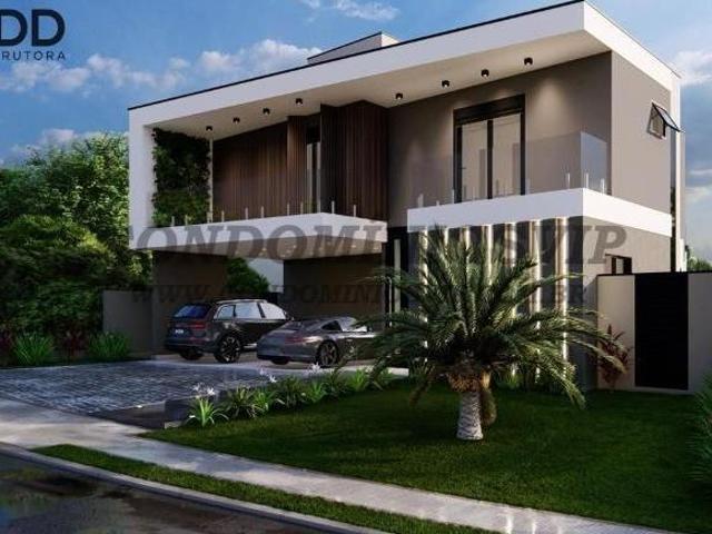 Casa de Luxo à Venda em Condomínio Alphaville Nova Esplanada 3, Votorantim SP: 4 Quartos, 4 Suítes