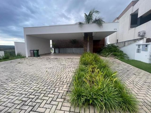 Casa de Luxo Decorada em Alphaville Nova Esplanada IV ? Vista para a Reserva e Porteira Fechada