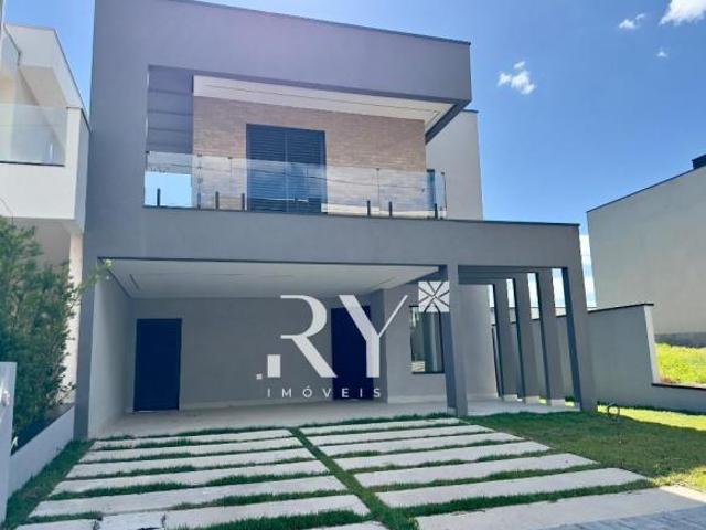 Casa de luxo em condomínio: 4 quartos, 4 suítes, 2 salas, 5 banheiros, 4 vagas na Vem Viver Jacareí