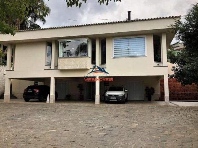 Casa de luxo em condomínio à venda em Cotia SP, Jardim Passárgada I: 4 quartos, 2 suítes, 4 salas, 5