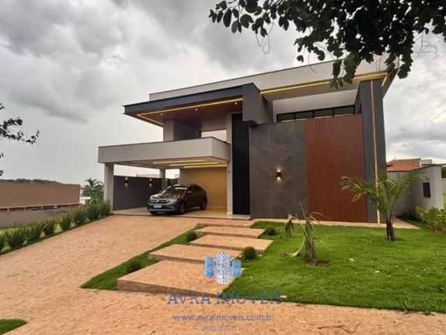 Casa de luxo em condomínio com 3 suítes e 4 vagas em Ribeirão Preto SP Loteamento Santa Luisa Im