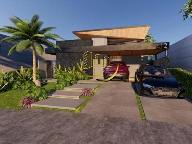 Casa de Luxo em Condomínio com 3 Suítes no Jardim Primavera, Nova Odessa SP: 158m², 3 Salas, 4 Banhe