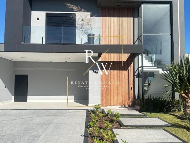 Casa de Luxo em Condomínio com 4 Suítes na Terra Magna Indaiatuba SP, 342m² Imperdível!